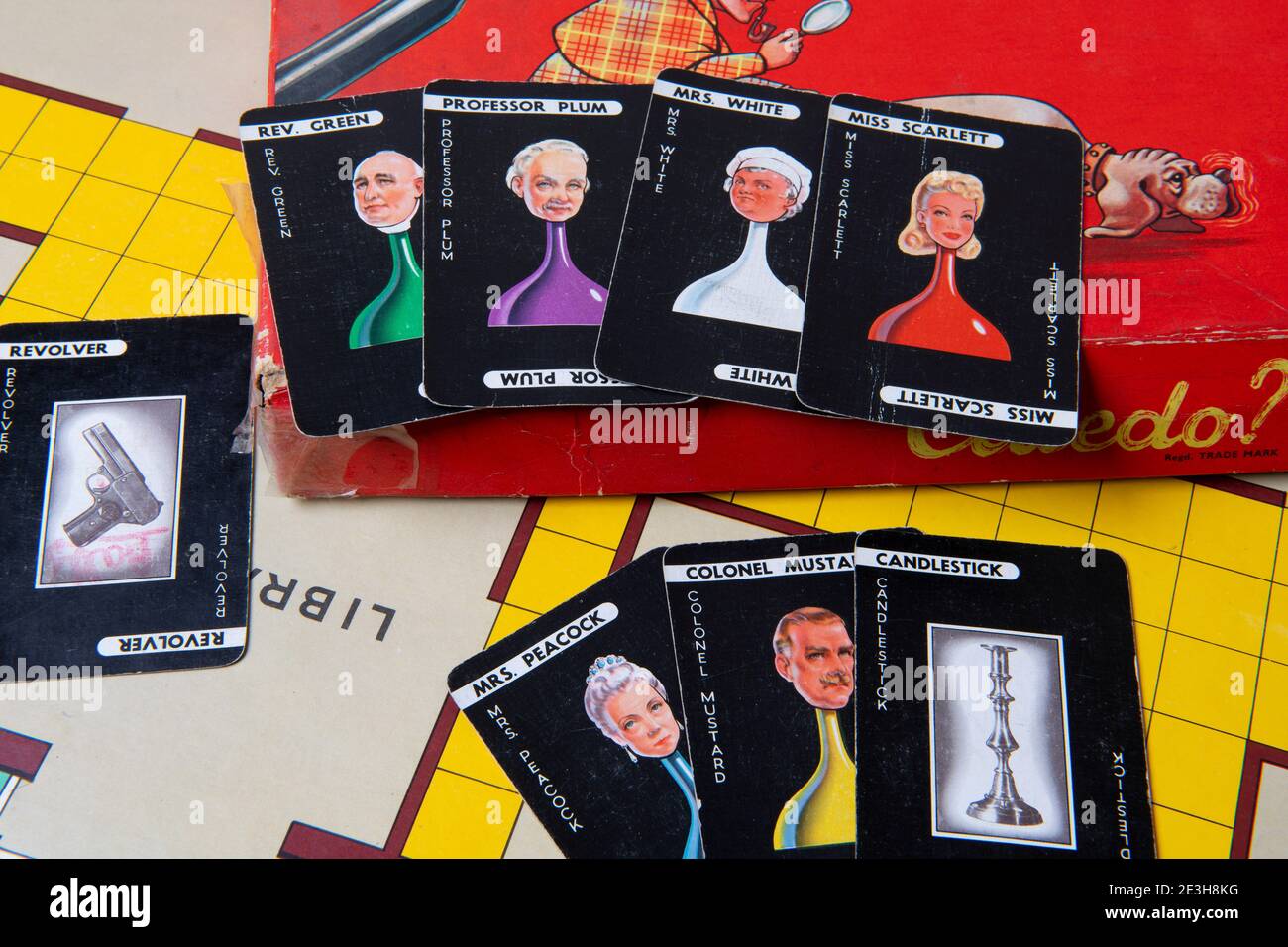 Colonel mustard from cluedo hi-res stock photography and images - Alamy