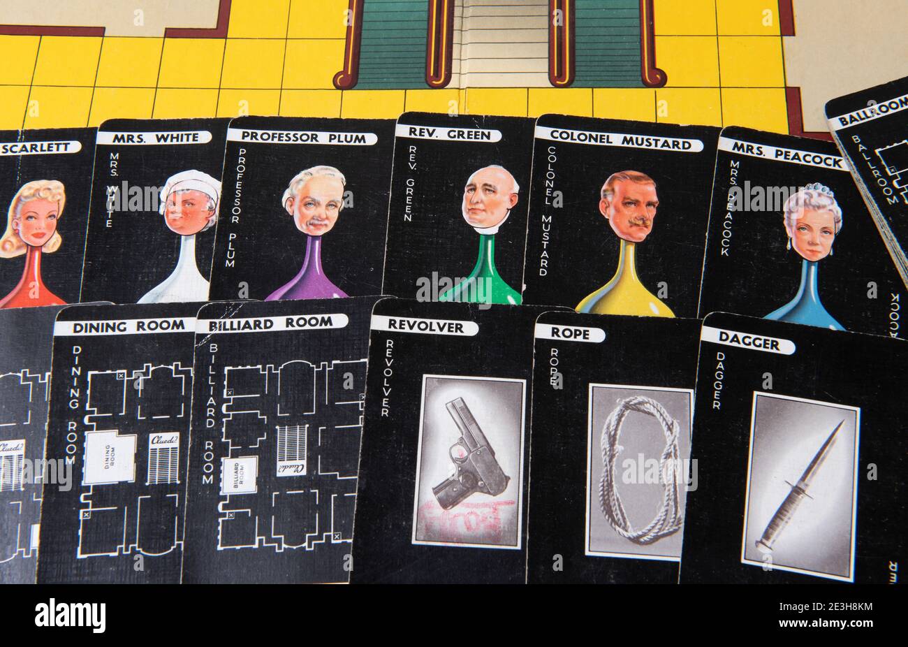 Colonel mustard from cluedo hi-res stock photography and images - Alamy