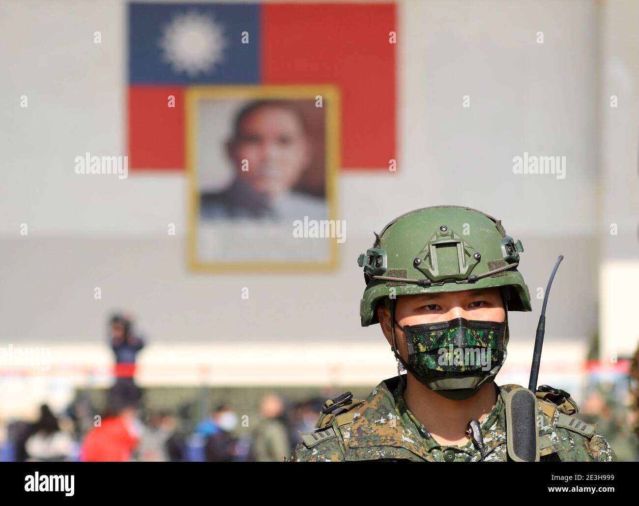 January 19, 2021, Hsinchu, Hsinchu, Taiwan: A Taiwanese National Army ...
