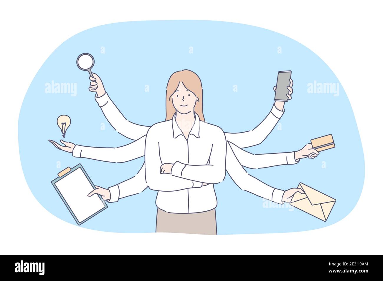 Competent person Stock Vector Images - Alamy