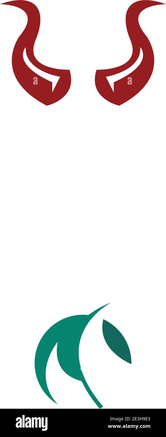 Horn Logo Template vector symbol nature Stock Vector Image & Art - Alamy