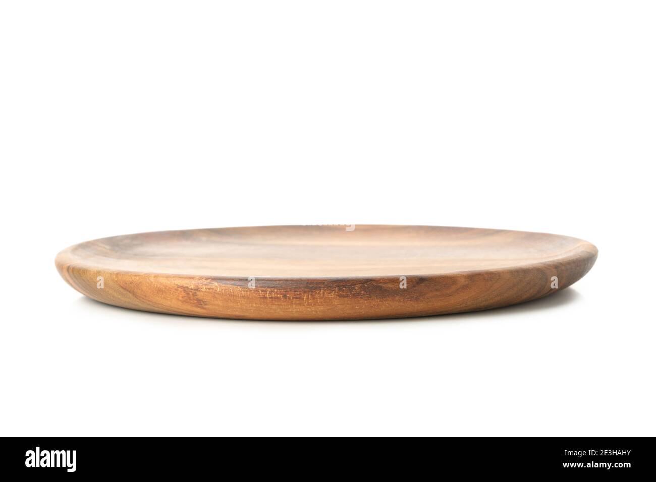 Wooden kitchen board isolated on white background Stock Photo - Alamy