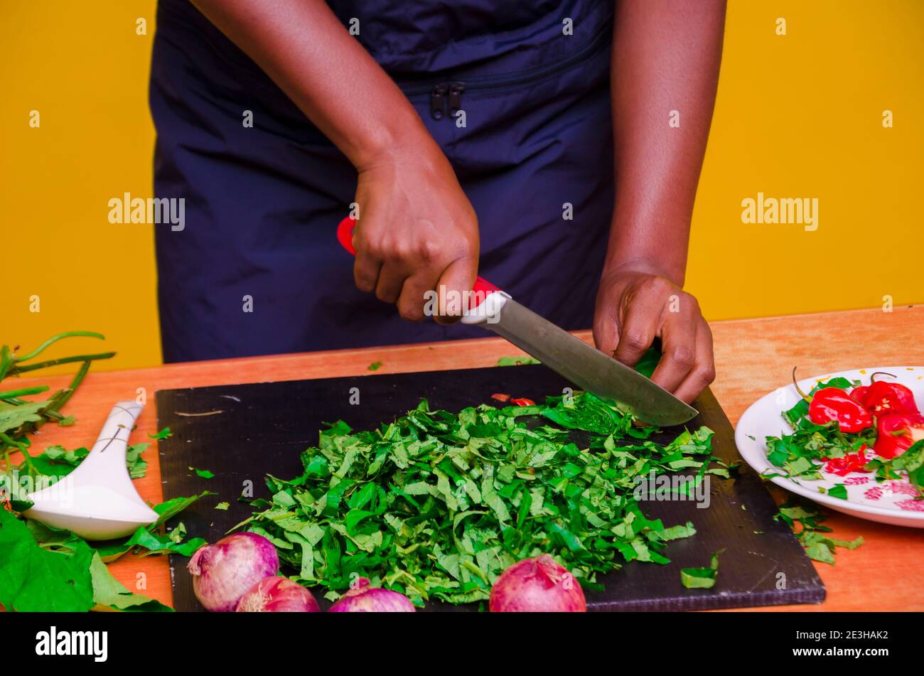 Person standing with spices hi-res stock photography and images - Alamy