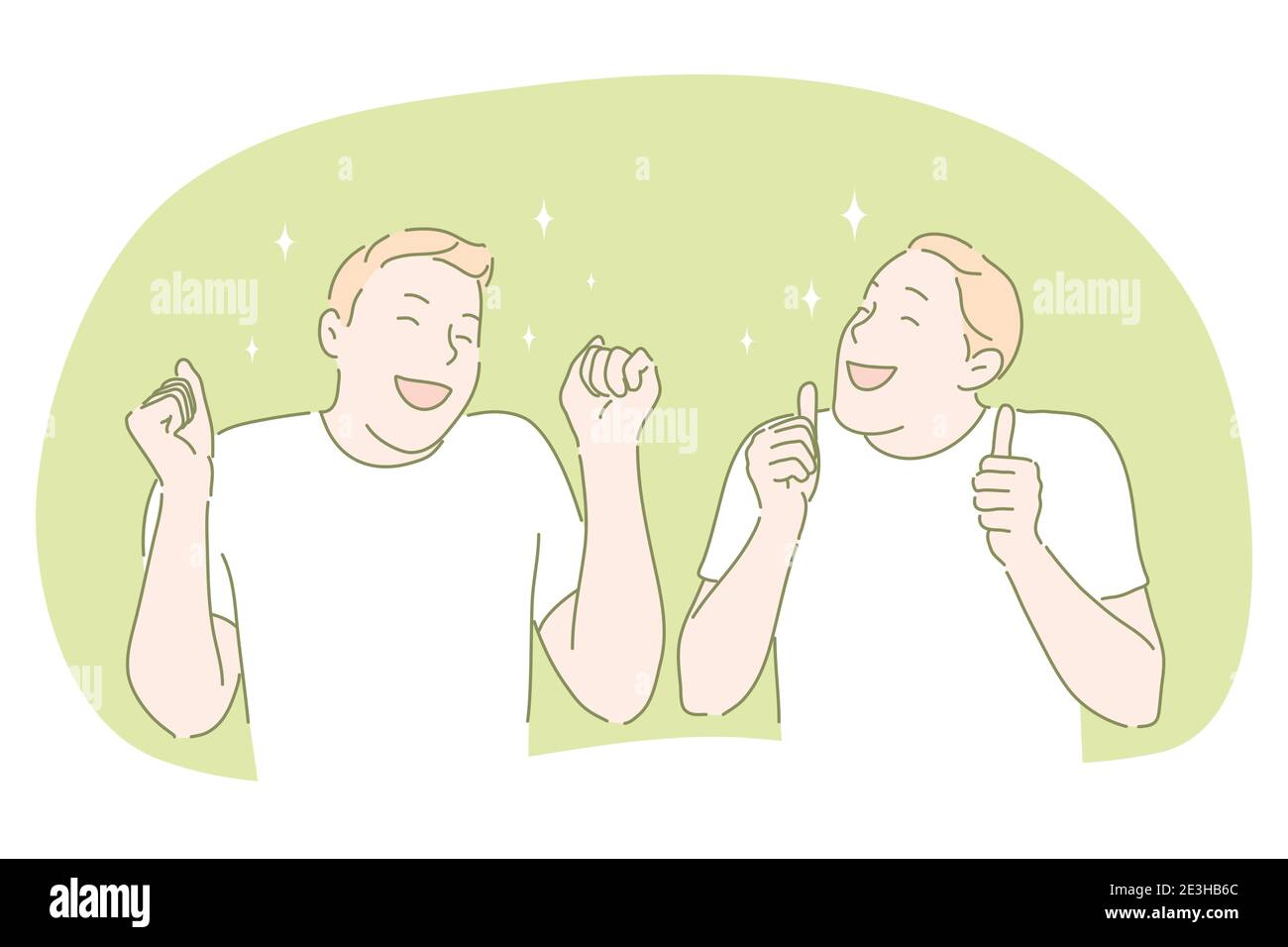 Happiness, positive emotions, cheerful and happy face concept. Smiling ...