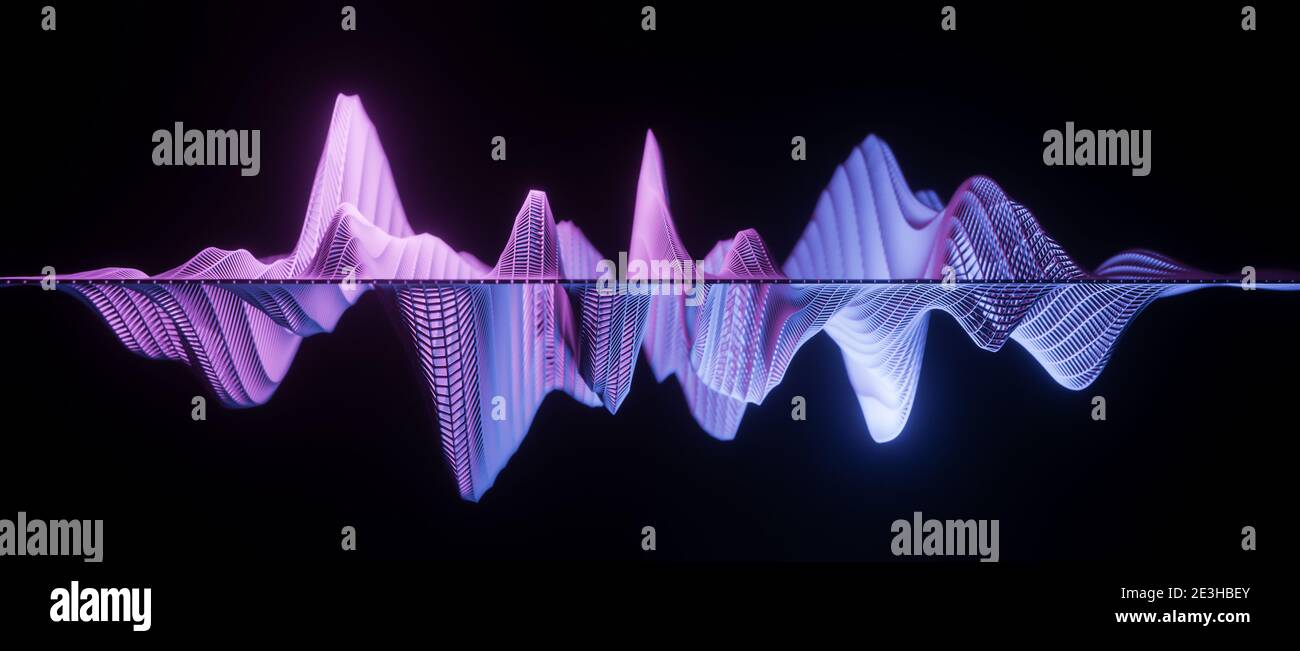 Wireframe Structure Glowing Modern Abstract Virtual Grid Background