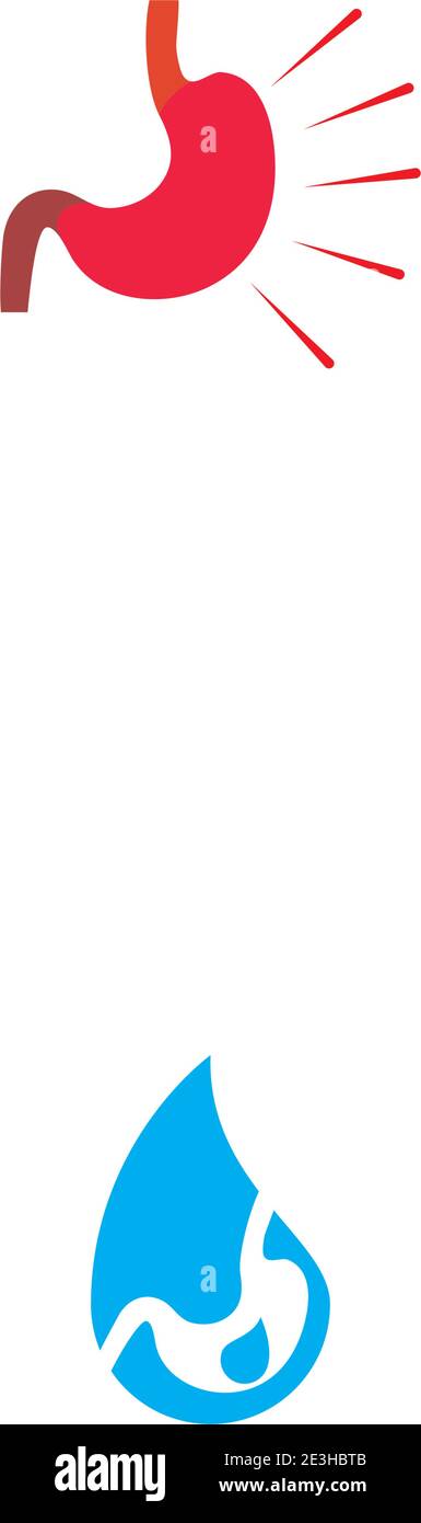 stomach care icon designs concept vector illustration Stock Vector ...