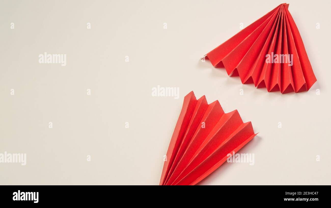 Paper fan folding origami hi-res stock photography and images - Alamy