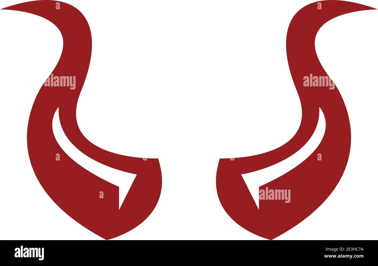 Horn Logo Template vector symbol nature Stock Vector Image & Art - Alamy