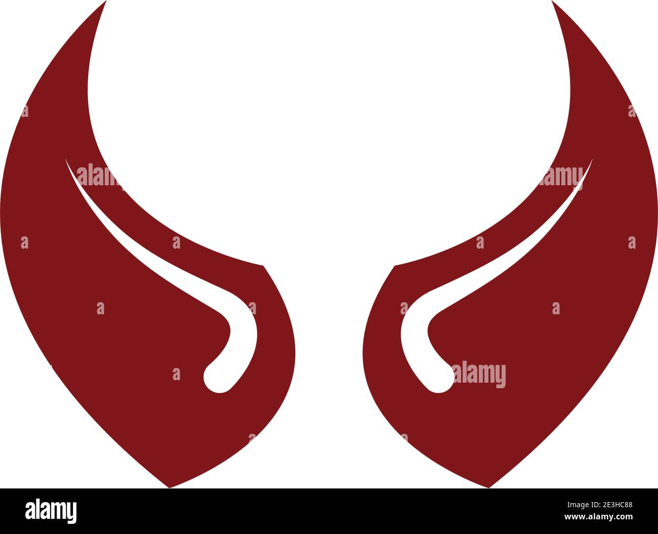 Horn Logo Template vector symbol nature Stock Vector Image & Art - Alamy