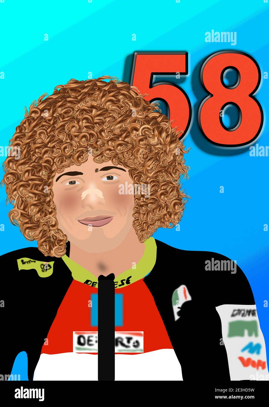 Marco simoncelli hi-res stock photography and images - Alamy