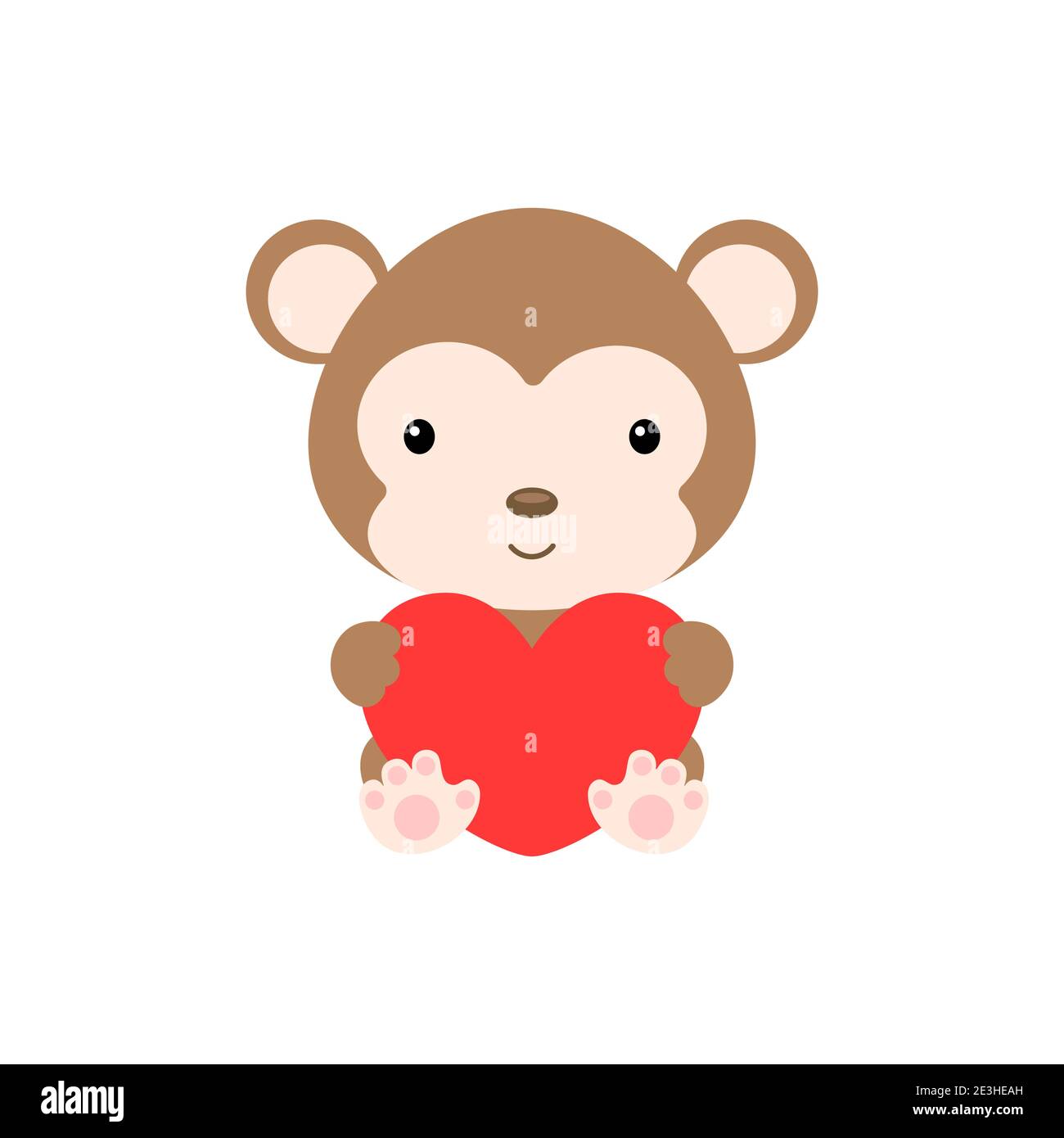 Valentine Cartoon Monkeys