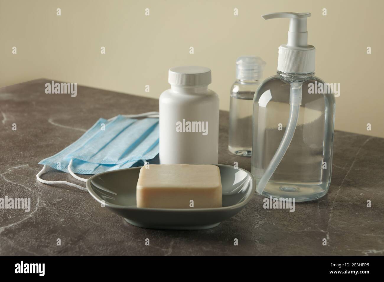 Disinfection kit hi-res stock photography and images - Alamy