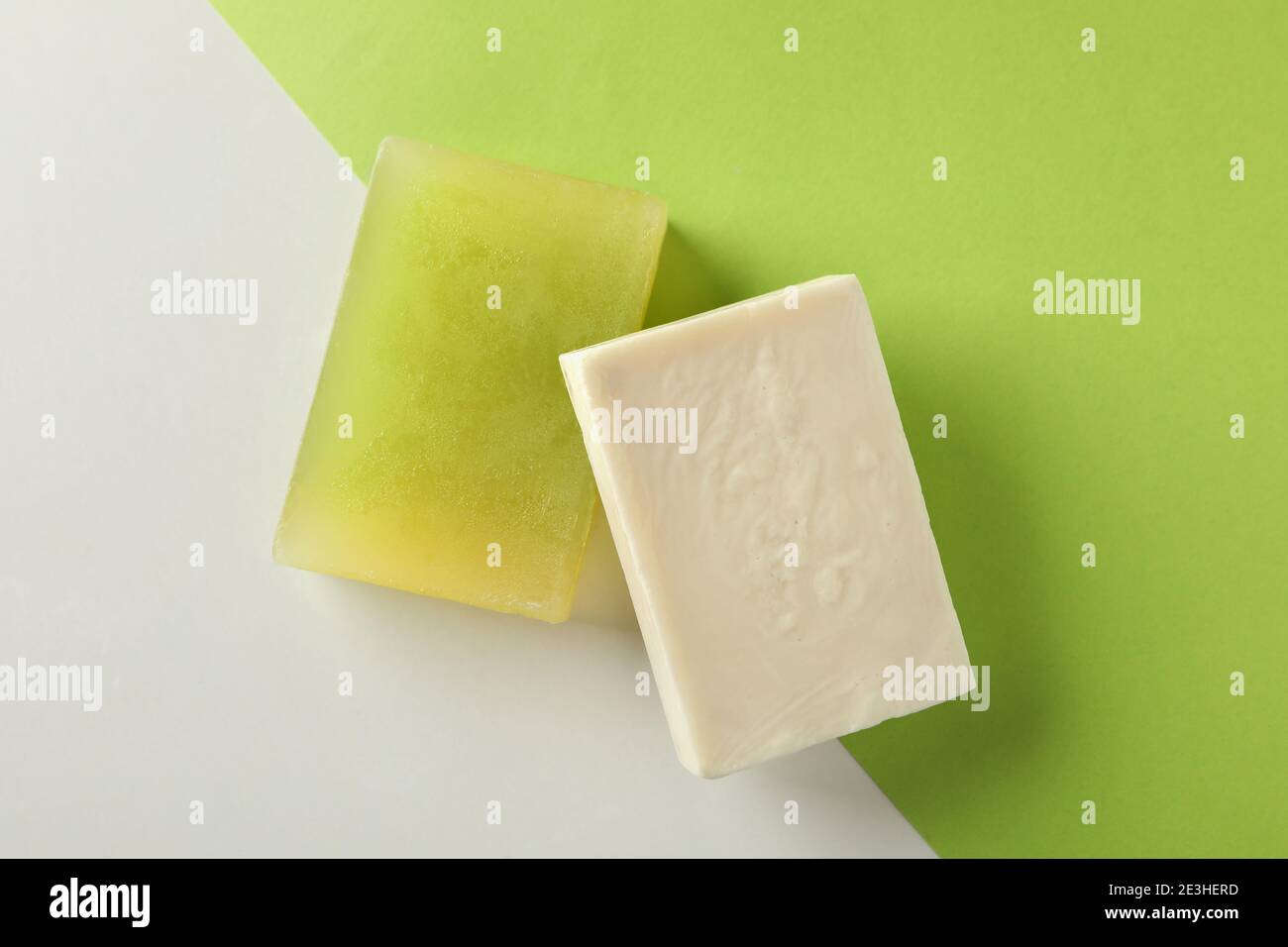 Two herbal soap hi-res stock photography and images - Alamy