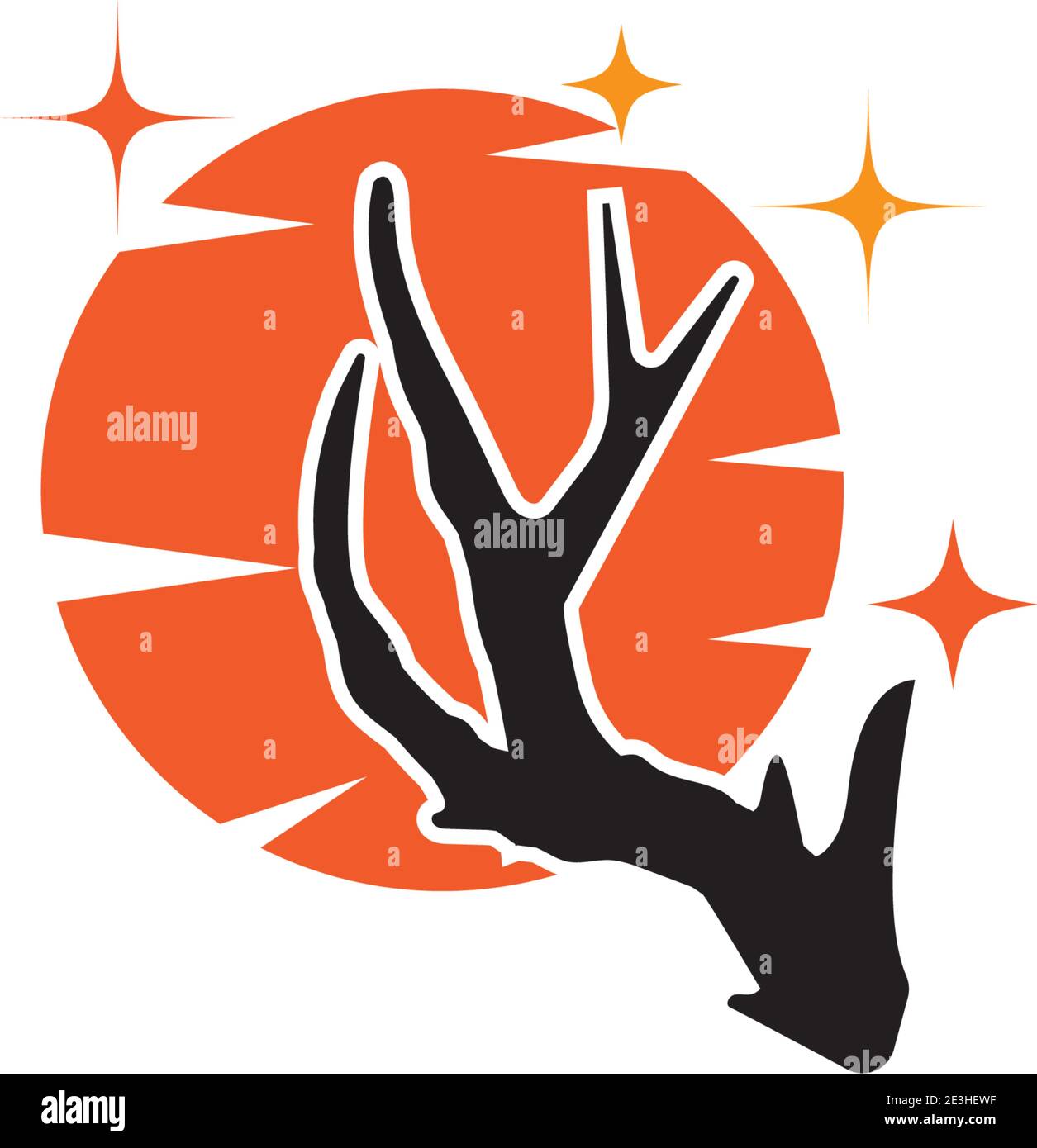Horn Logo Template vector symbol nature Stock Vector Image & Art - Alamy