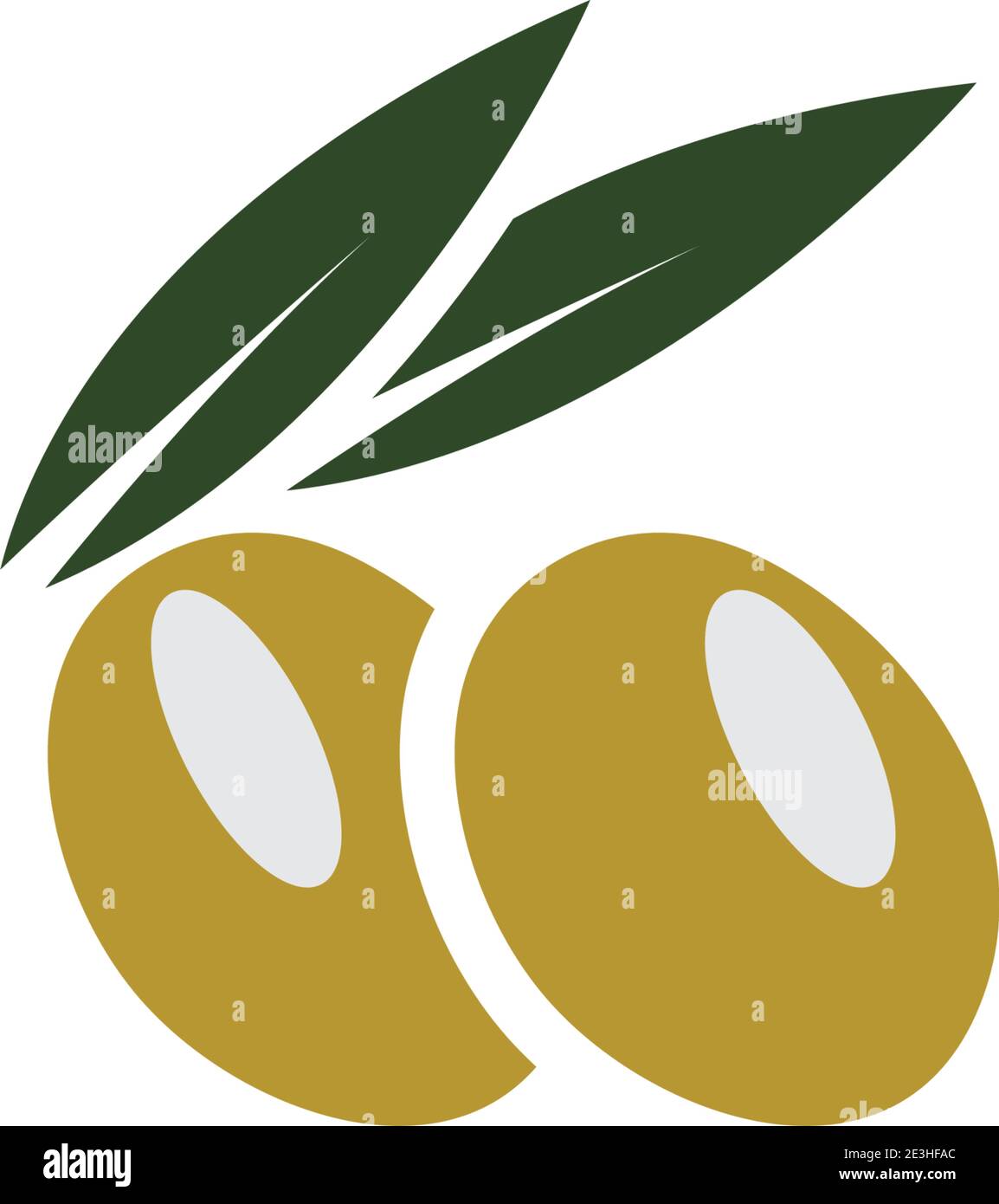 Olive tree vector illustration design template Stock Vector Image & Art ...