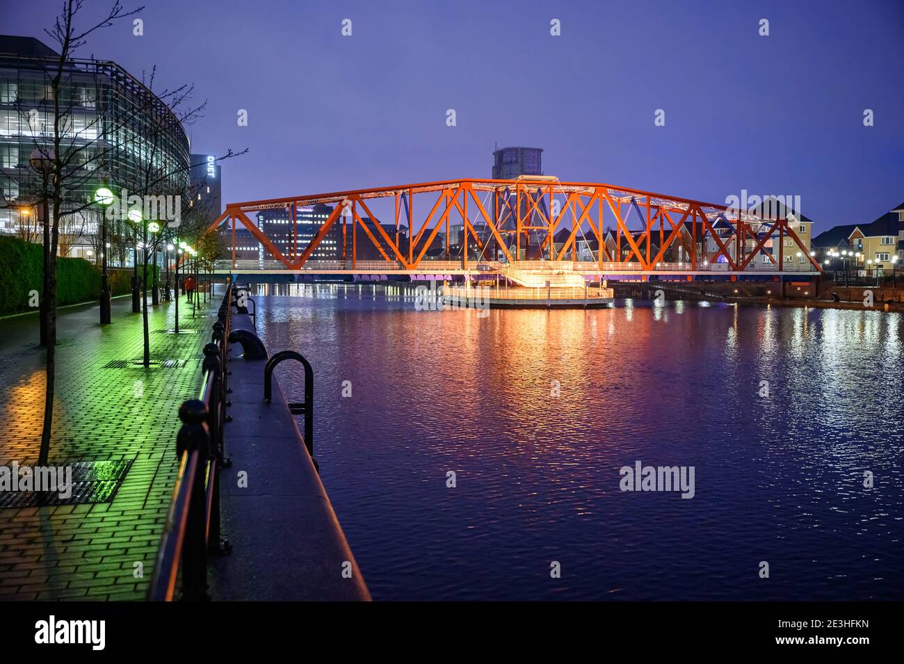 Manchester floodlighting hi-res stock photography and images - Alamy