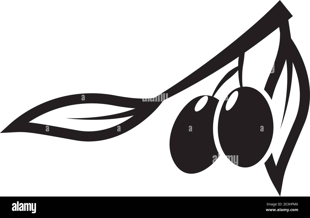 Olive tree vector illustration design template Stock Vector Image & Art ...