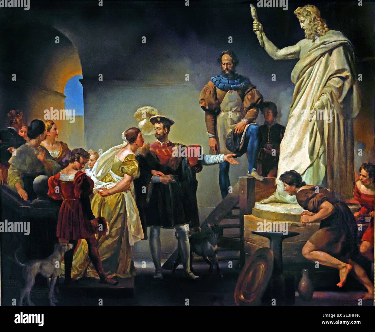 Alexandre evariste fragonard 1780 1850 hi-res stock photography and ...