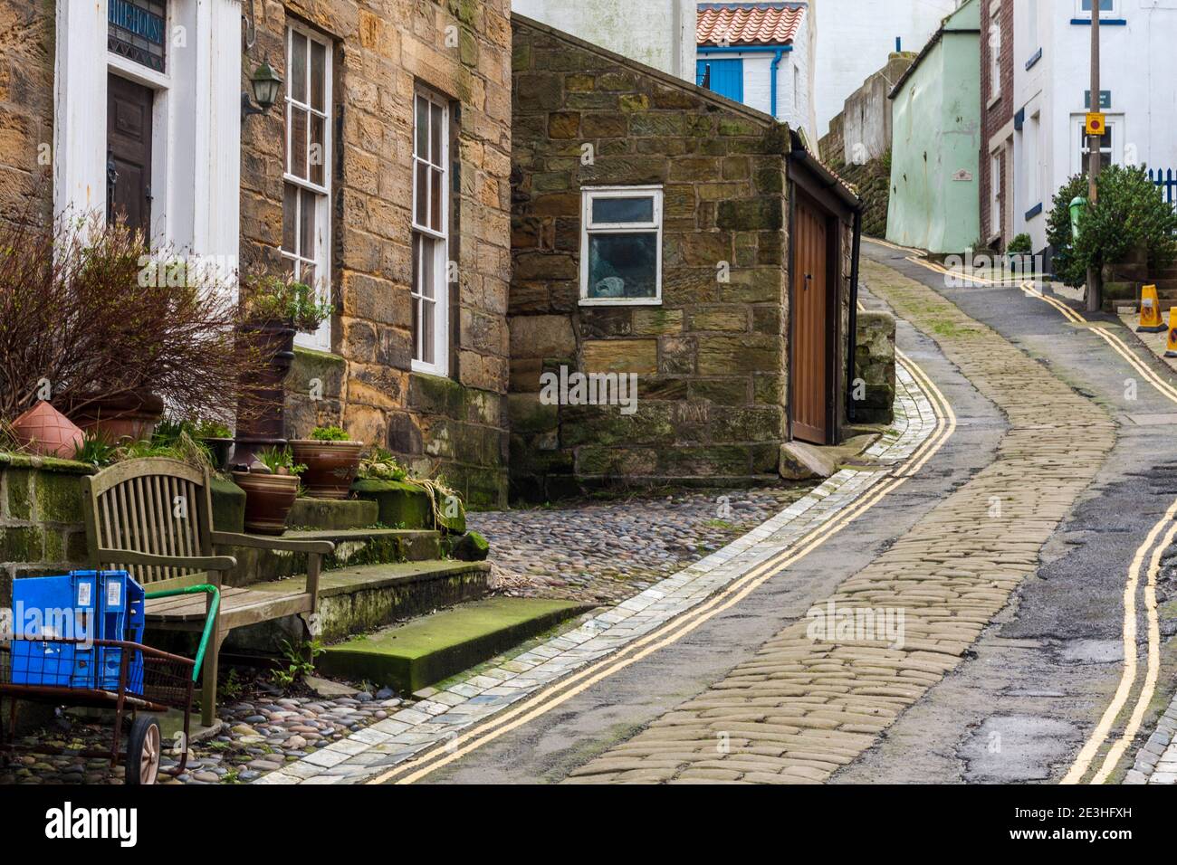 Steep streets in yorkshire hi-res stock photography and images - Alamy
