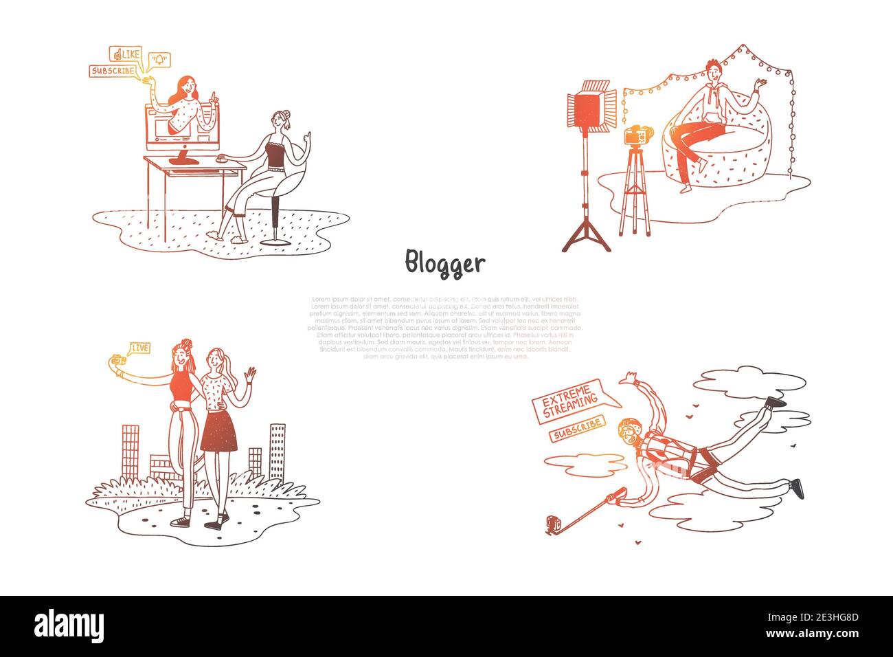 Blogger - girls and boys bloggers making photoes and videos for their ...