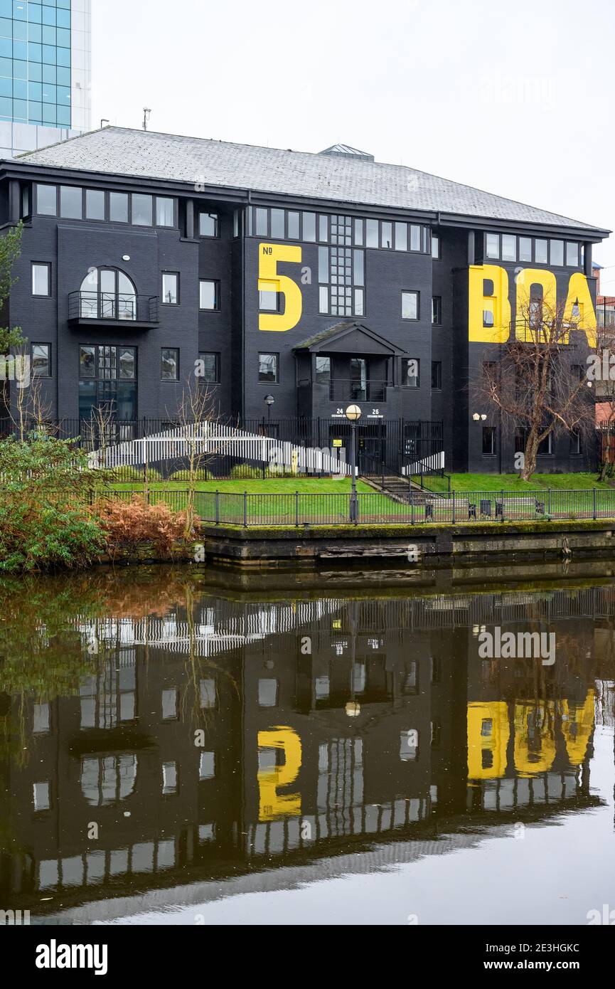 Exchange Quays, Salford Quays, Manchester Stock Photo - Alamy