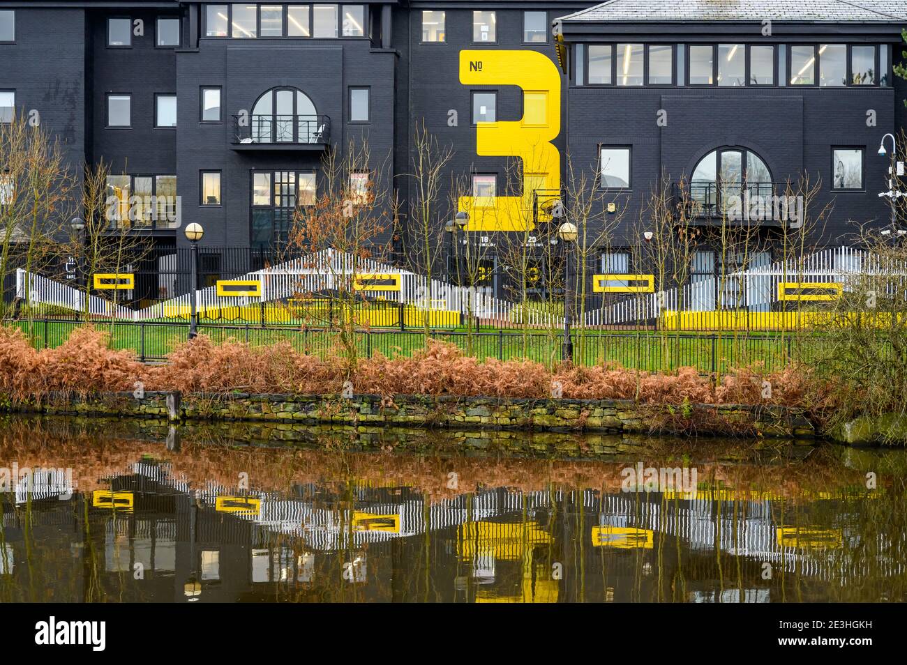 Exchange Quays, Salford Quays, Manchester Stock Photo - Alamy