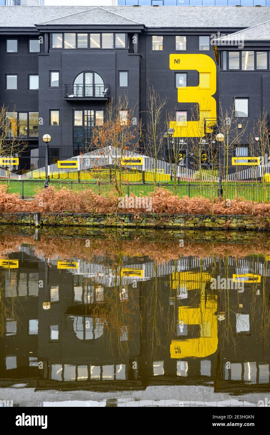 Exchange Quays, Salford Quays, Manchester Stock Photo - Alamy