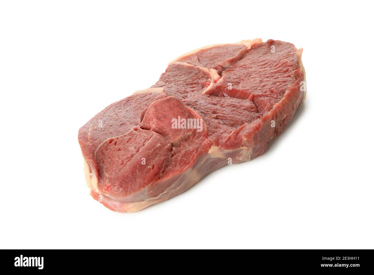 Fresh raw steak meat isolated on white background Stock Photo - Alamy