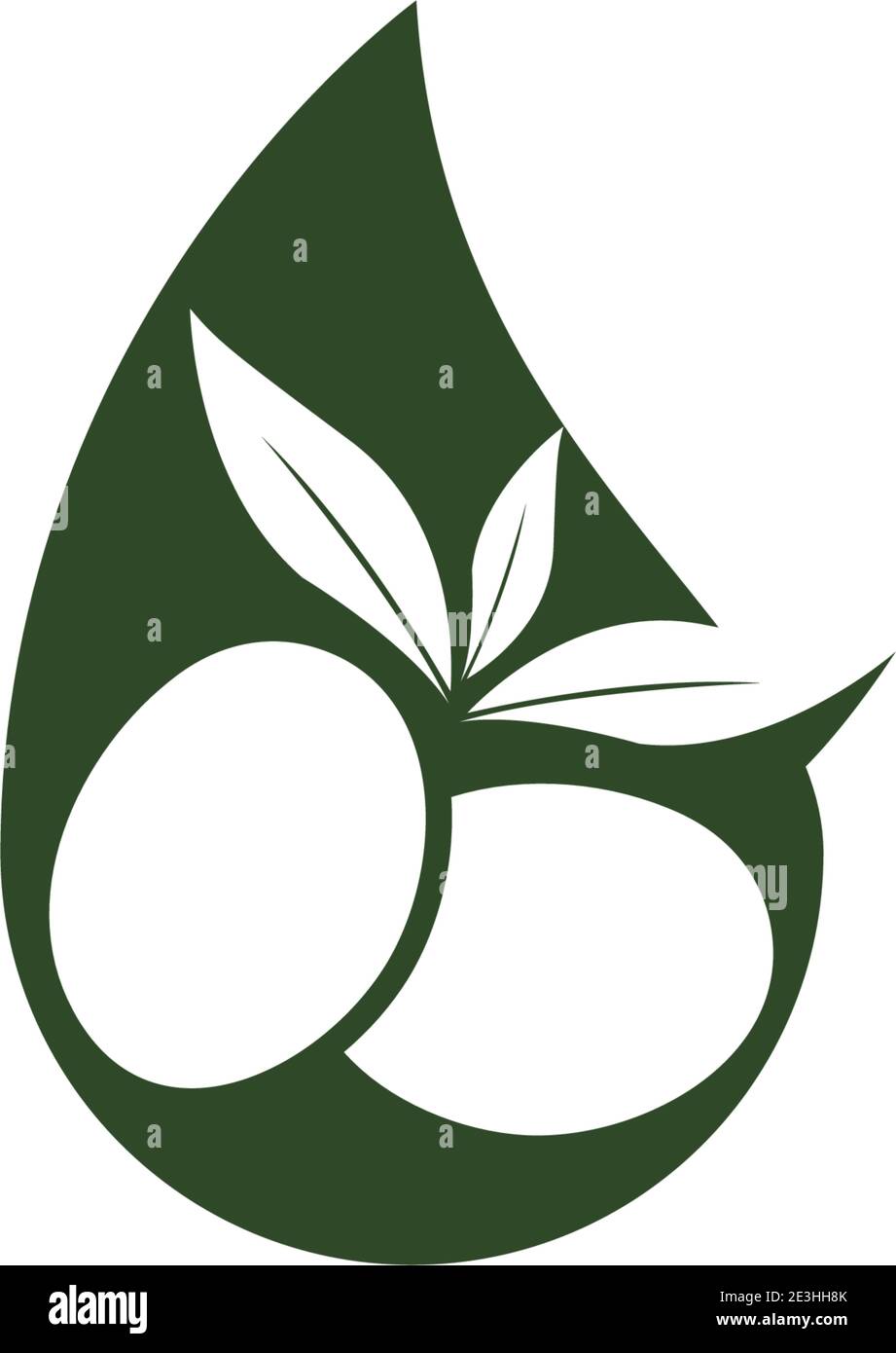 Olive tree vector illustration design template Stock Vector Image & Art ...