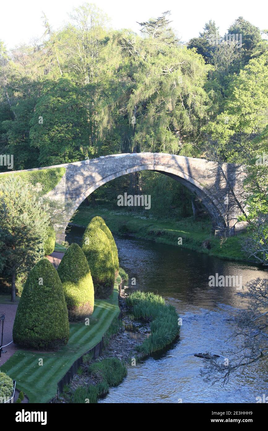 Alloway, Ayrshire, Scotland,UK, Down the hill from the Auld Kirk and ...