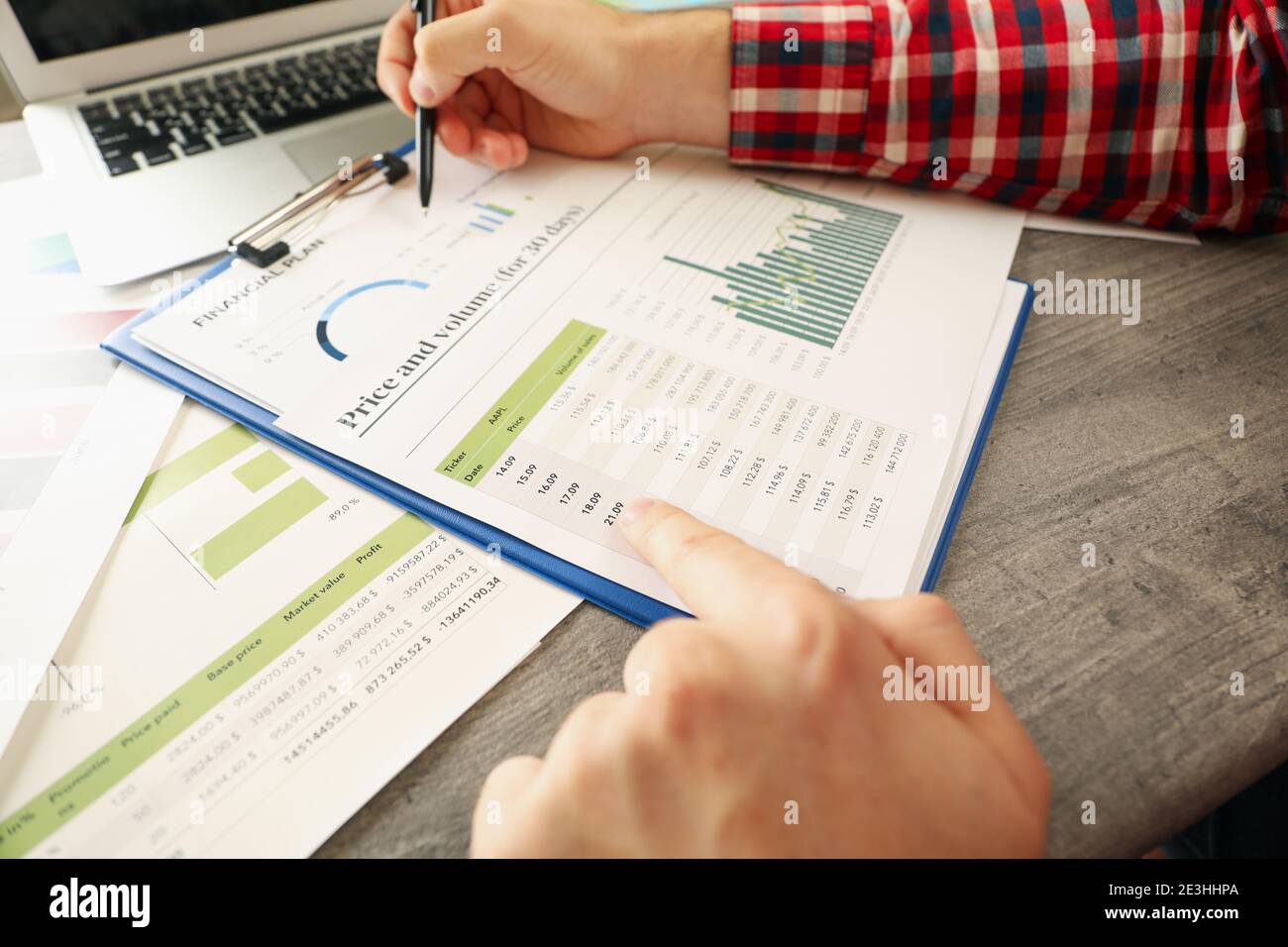 Accounting team engaged in hi-res stock photography and images - Alamy