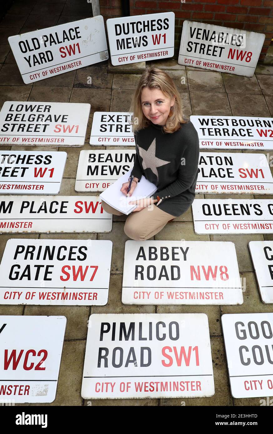 Catherine Southon lists some of 260 London street signs before before ...