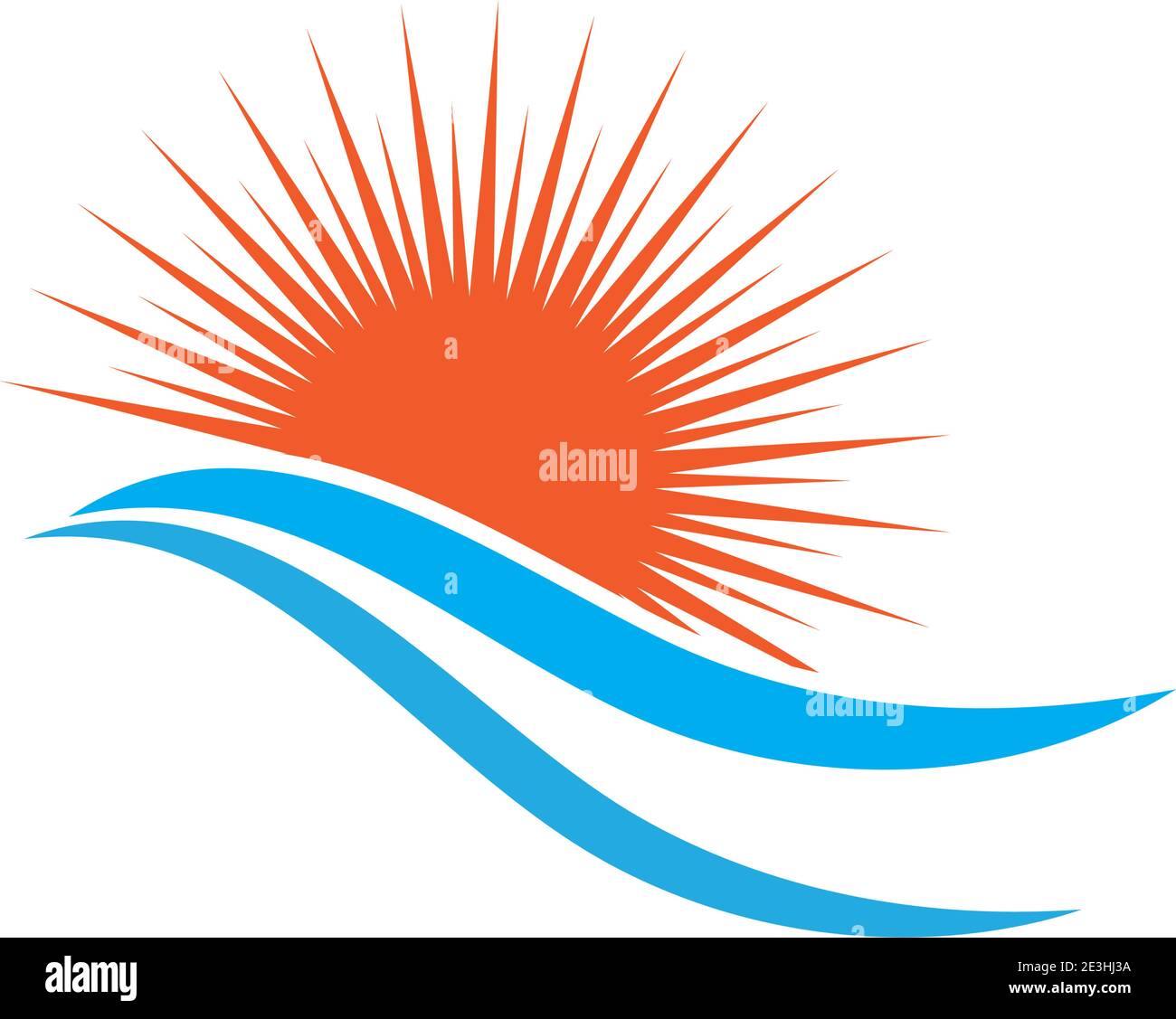 Sun Vector illustration Icon Logo Template design Stock Vector Image ...