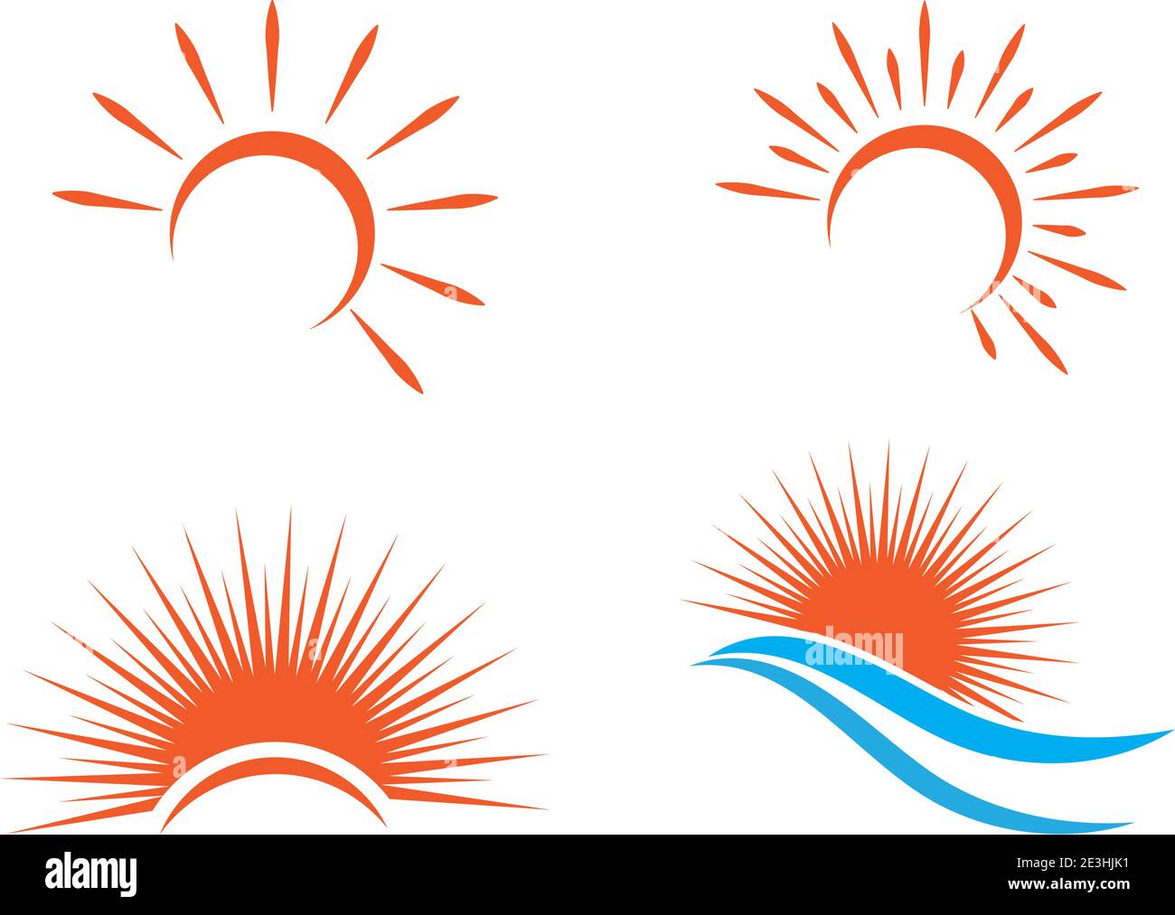 Sunbeam nature Stock Vector Images - Alamy