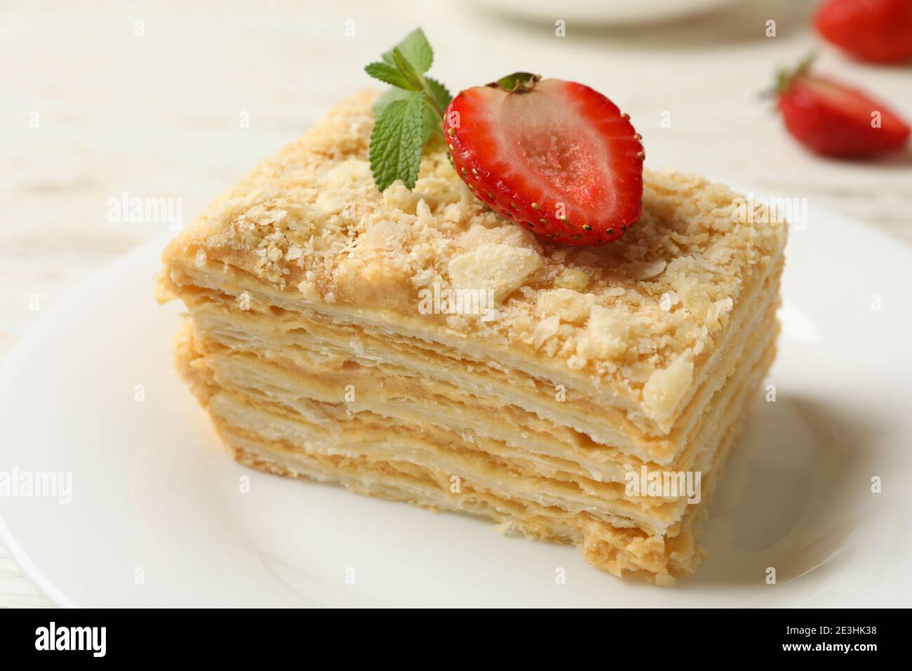 Cream napoleon hi-res stock photography and images - Alamy
