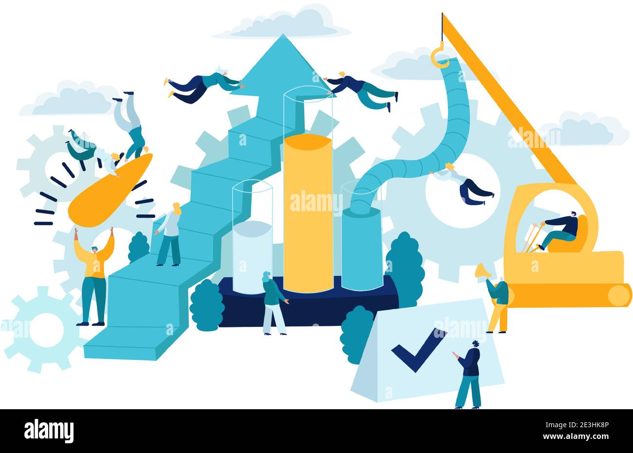 KPI concept, evaluation, optimization, strategy, checklist and ...