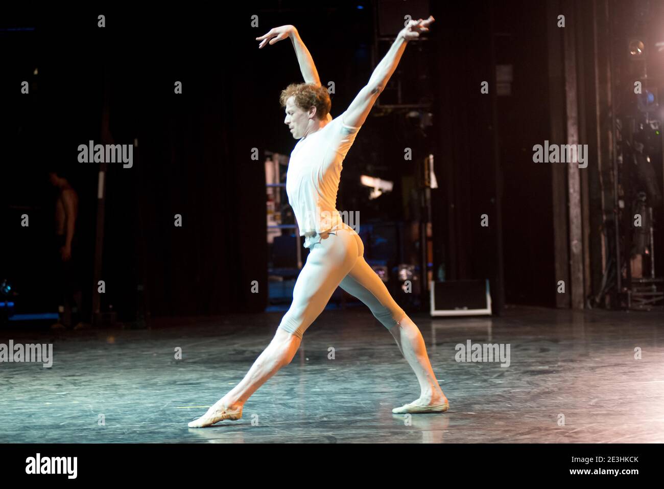 Male ballet dancer Edward Watson Stock Photo - Alamy
