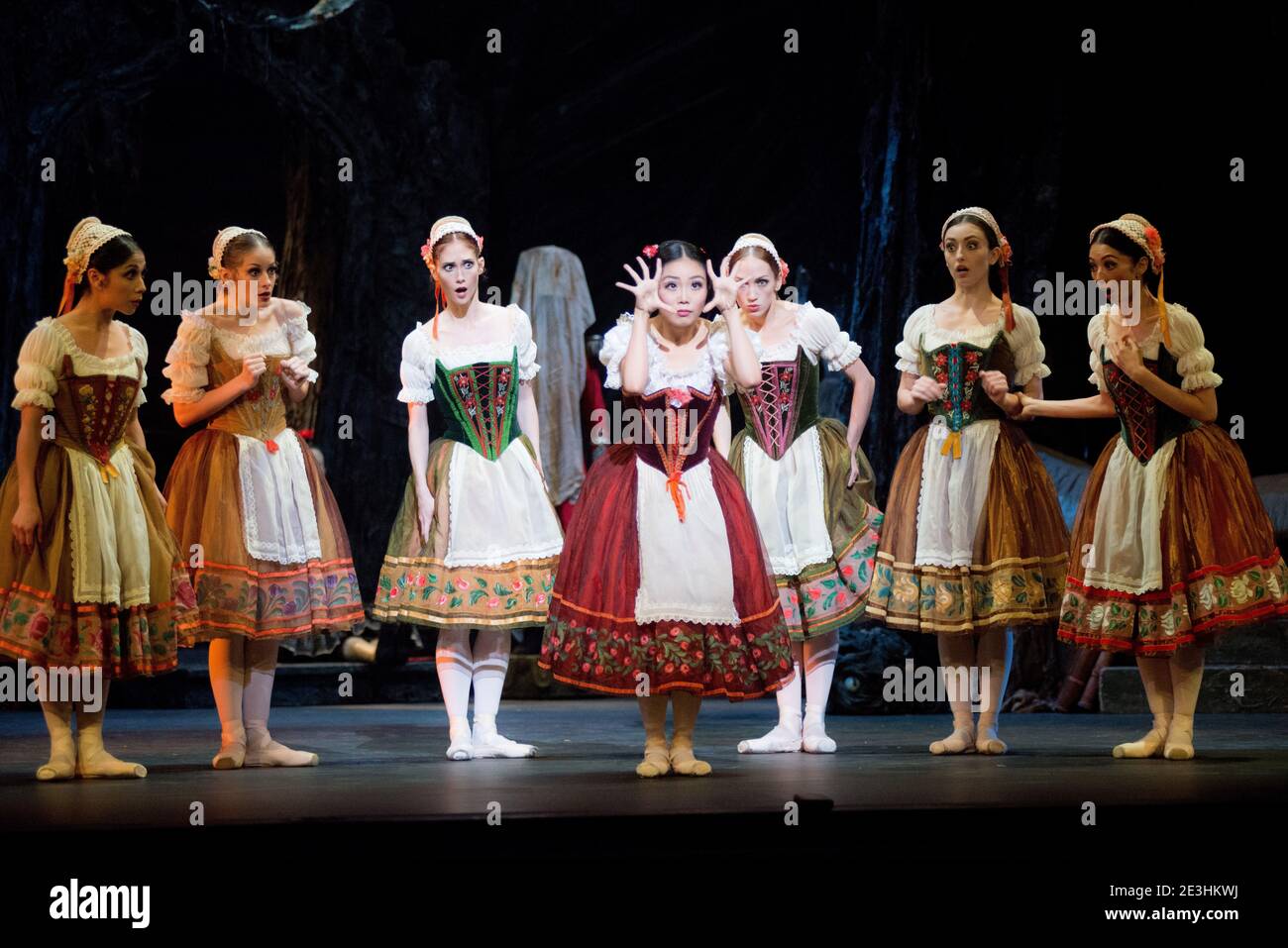 Ballet friends in Coppelia Stock Photo - Alamy