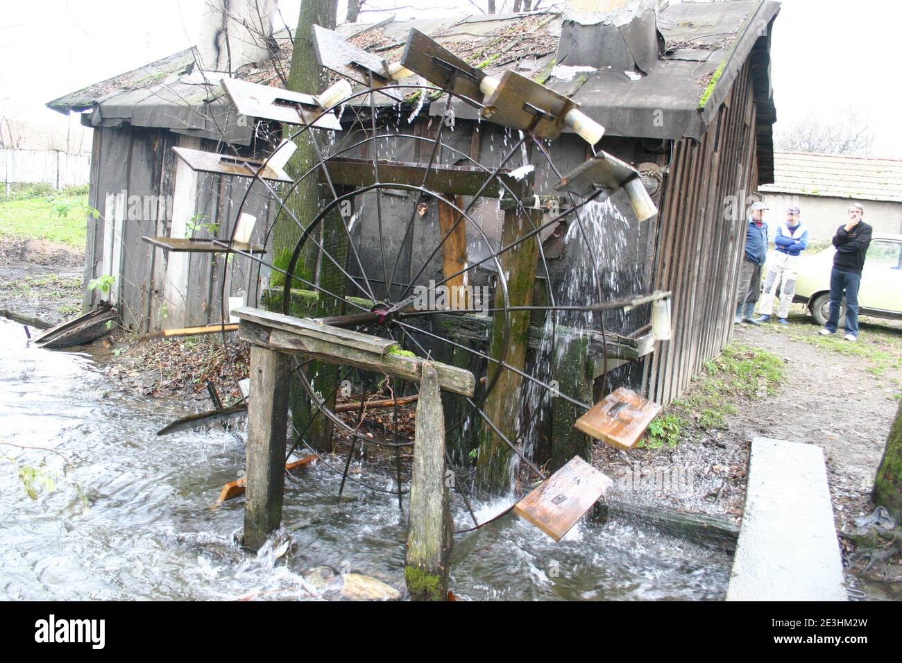 Water mill in Romania's countryside Stock Photo - Alamy