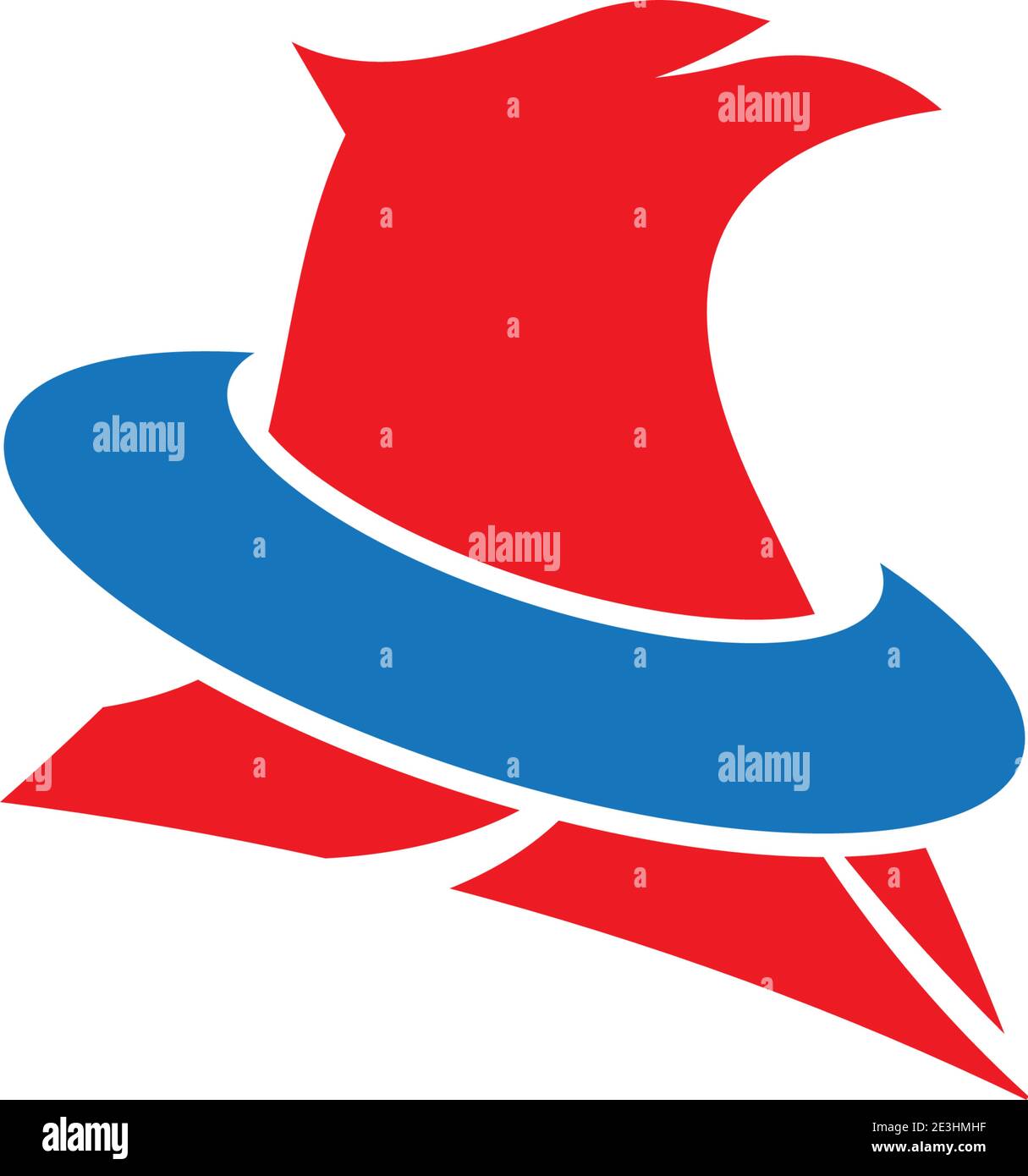 Falcon eagle bird logo Stock Vector Image & Art - Alamy