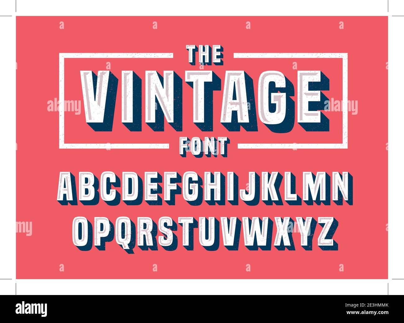 Vector of stylized alphabet and font Stock Vector Image & Art - Alamy