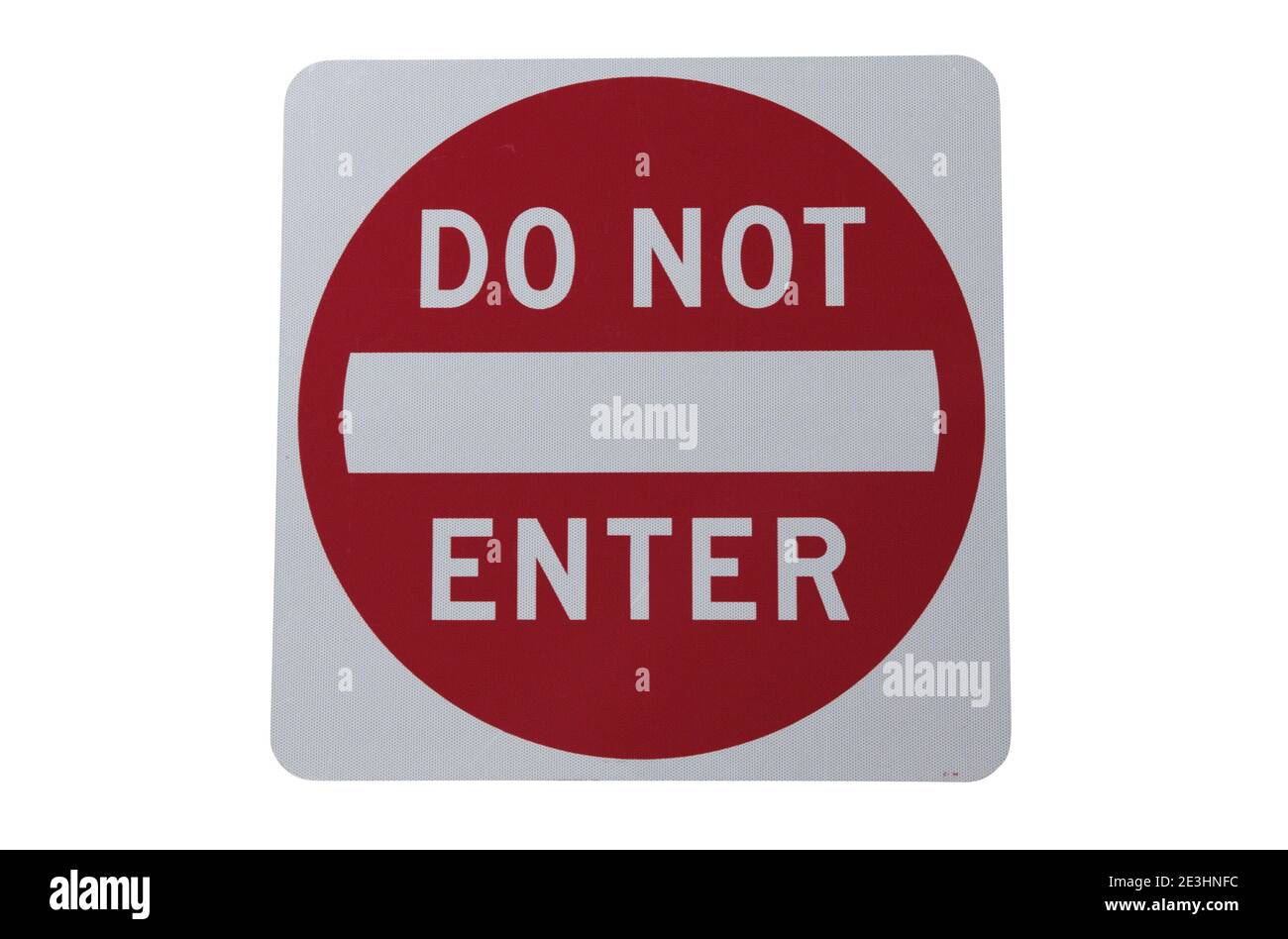 Do Not Enter Sign Stock Photo - Alamy