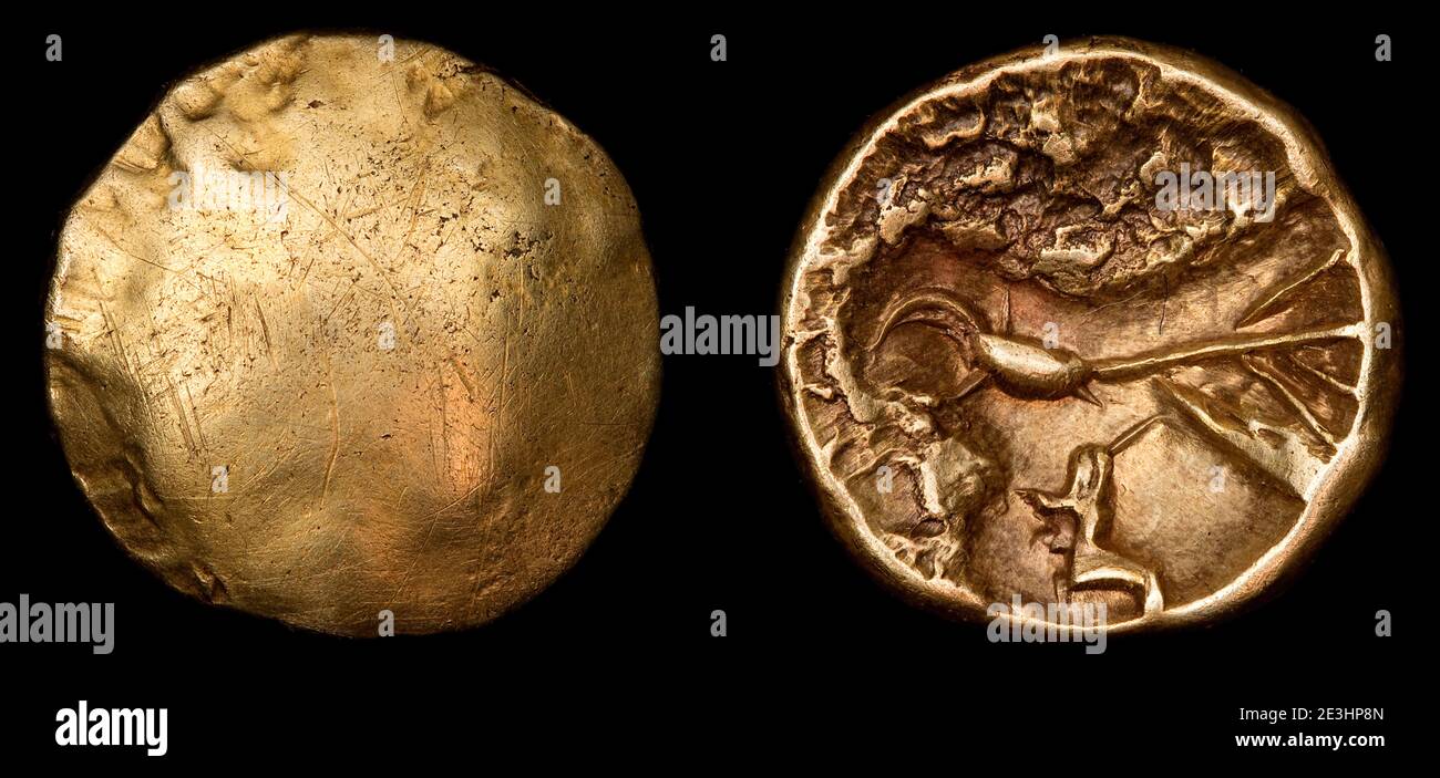 Celtic Quarter Stater Stock Photo - Alamy