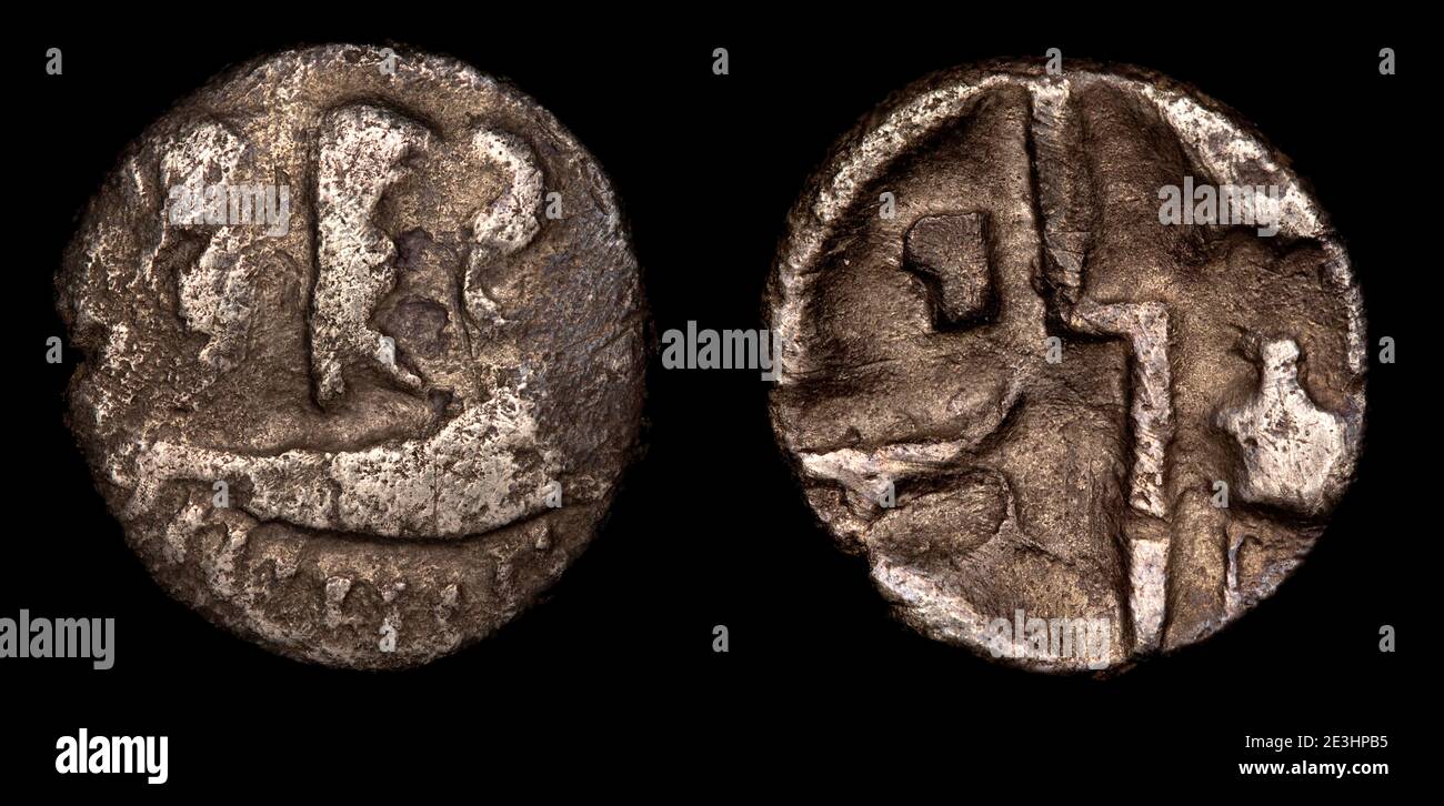 ABC 2208 Durotriges Duro Boat Bird Quarter Stater Stock Photo - Alamy