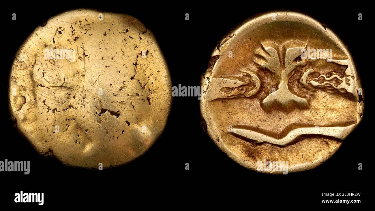 Celtic Quarter Stater Stock Photo - Alamy