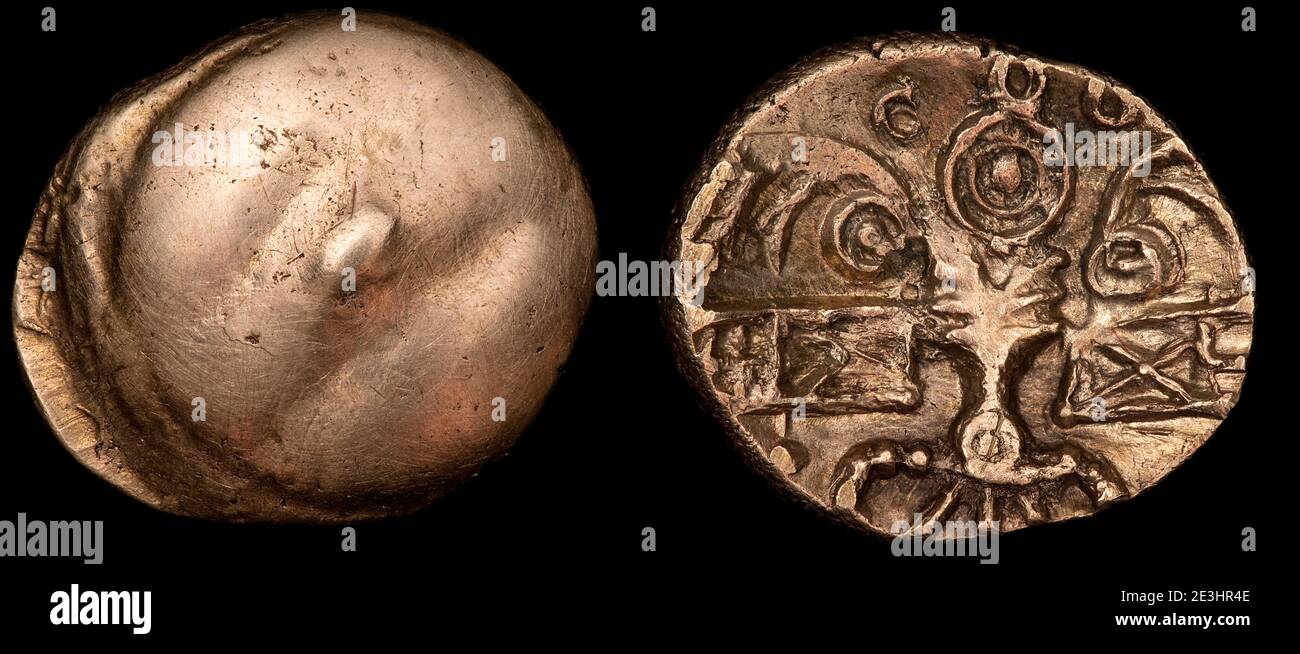 Celtic Quarter Stater Stock Photo - Alamy