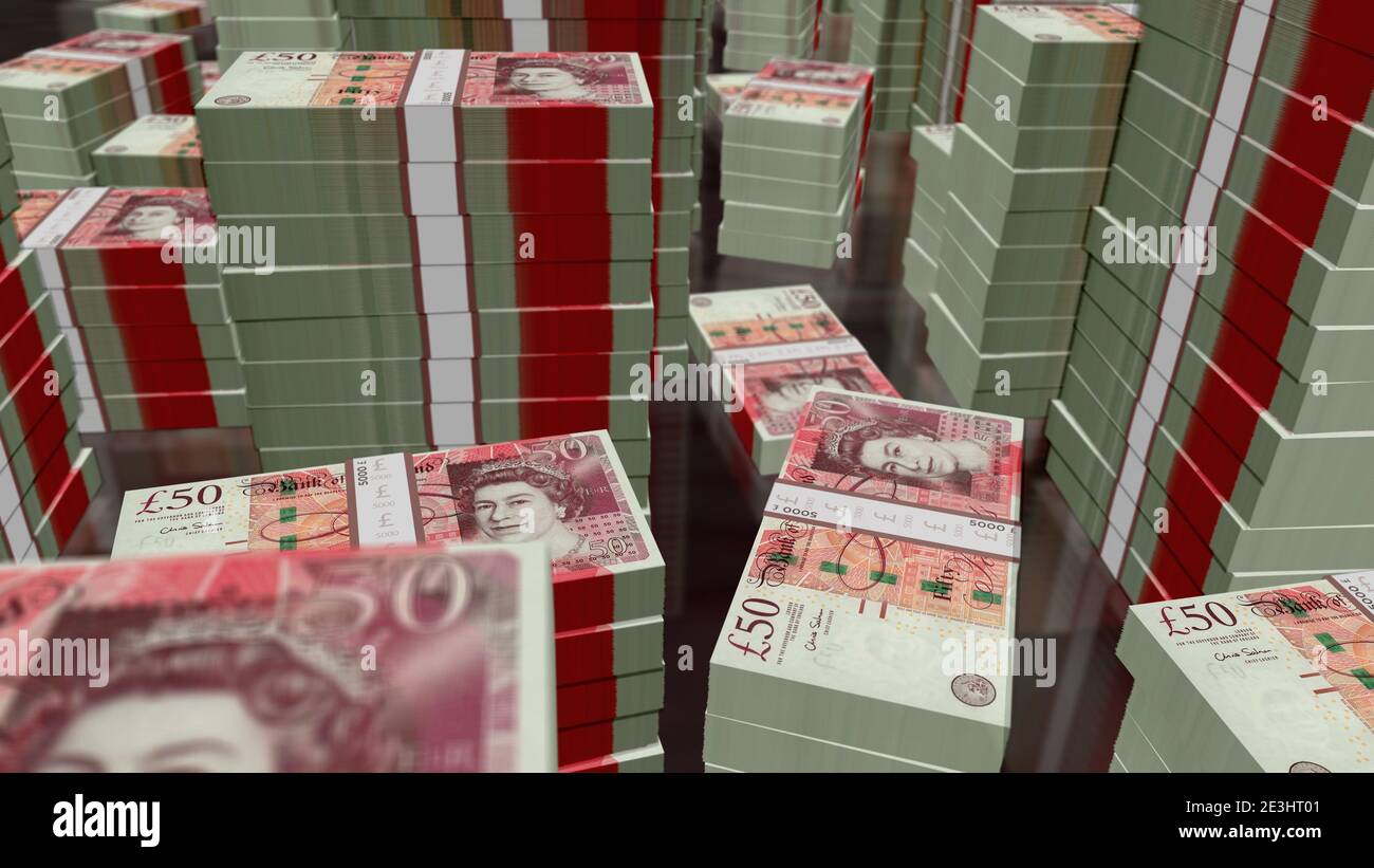 Money stacks gbp hi-res stock photography and images - Alamy