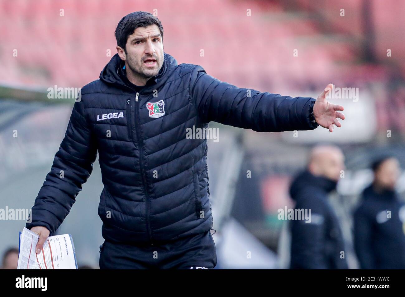 NIJMEGEN, NETHERLANDS - JANUARY 17: (L-R): Assistant Coach Stefan ...
