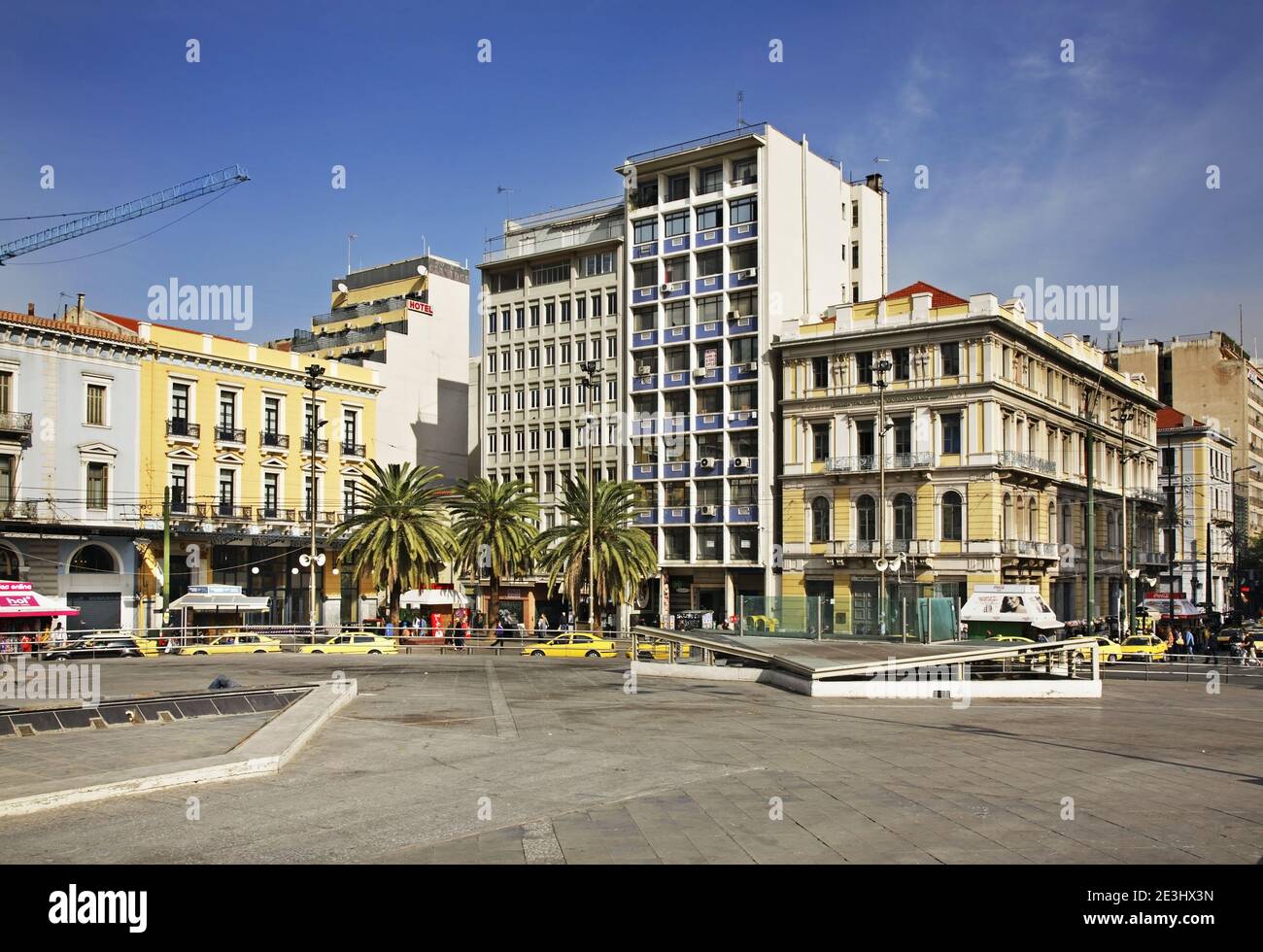 Greece athens omonoia square hi-res stock photography and images - Alamy