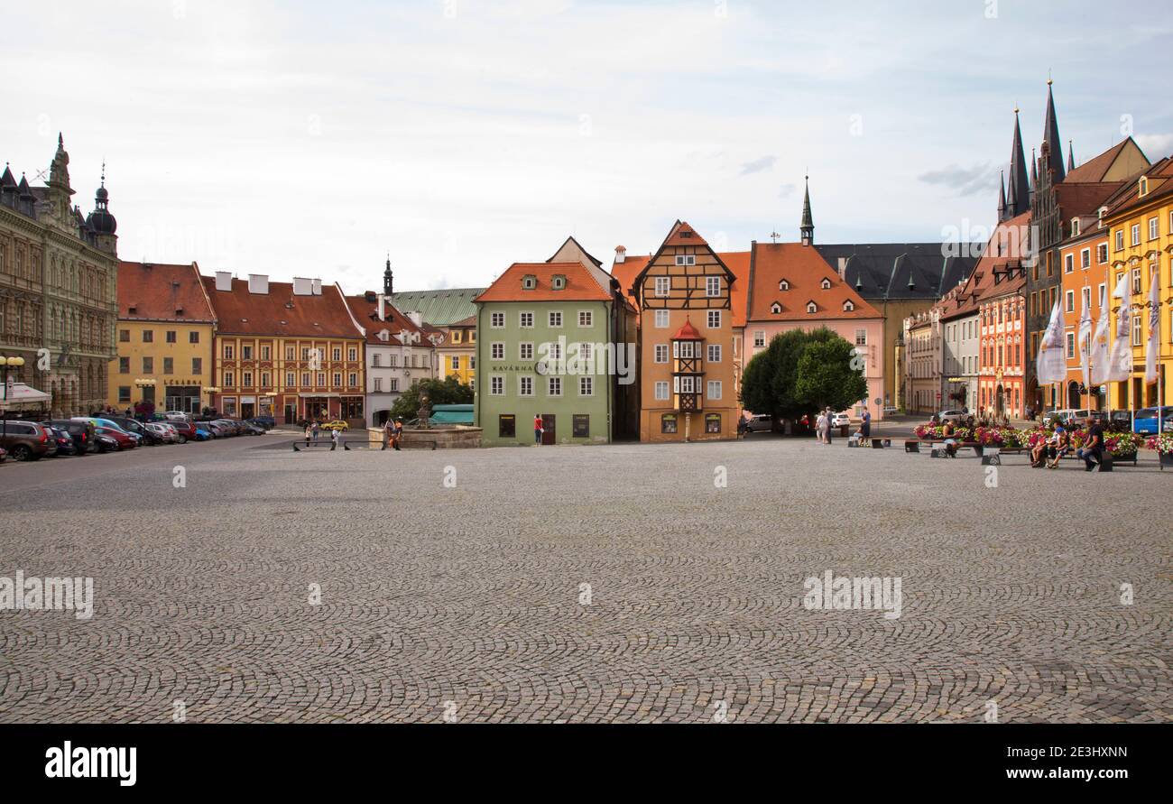 Podebrady square hi-res stock photography and images - Alamy